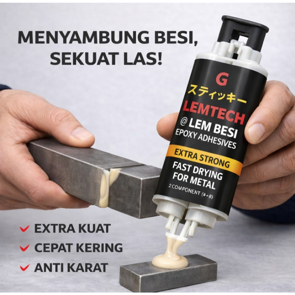 Jual LEM BESI LEMTECH/ EPOXY | Shopee Indonesia