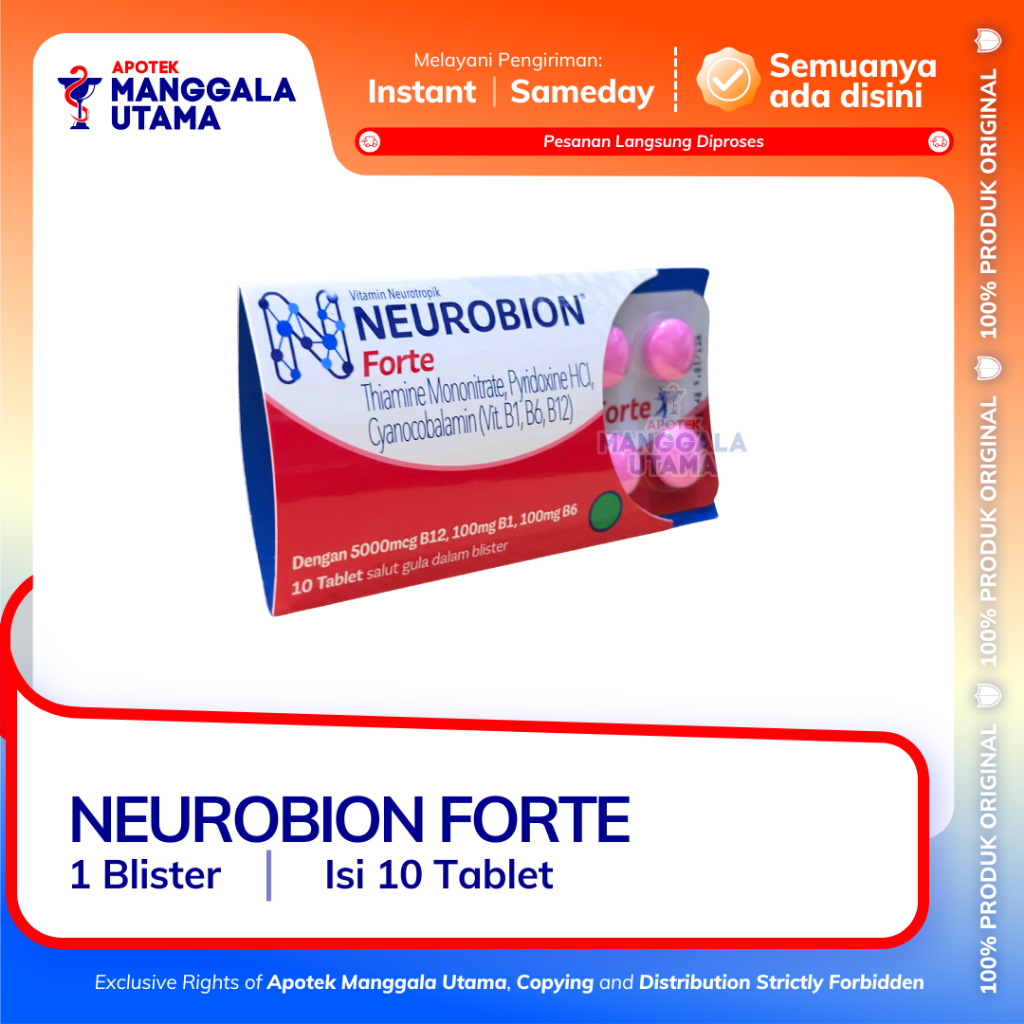 Jual Neurobion Forte Terlengkap & Harga Terbaru Juni 2026 | Shopee ...