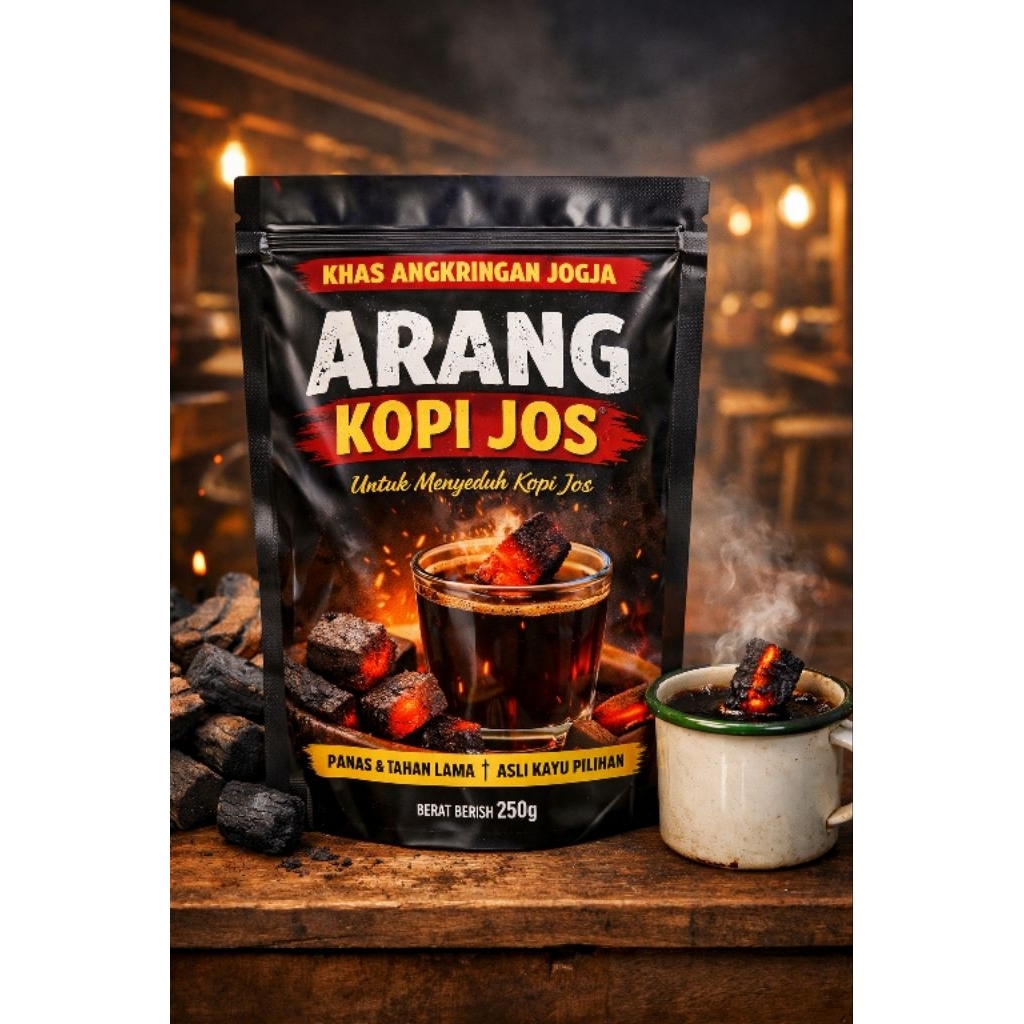 Jual Arang/areng Kopi Jos khas Angkringan Jogja | Shopee Indonesia