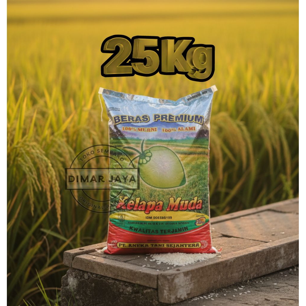 Jual Beras Kelapa Muda Premium 25 Kg | Shopee Indonesia