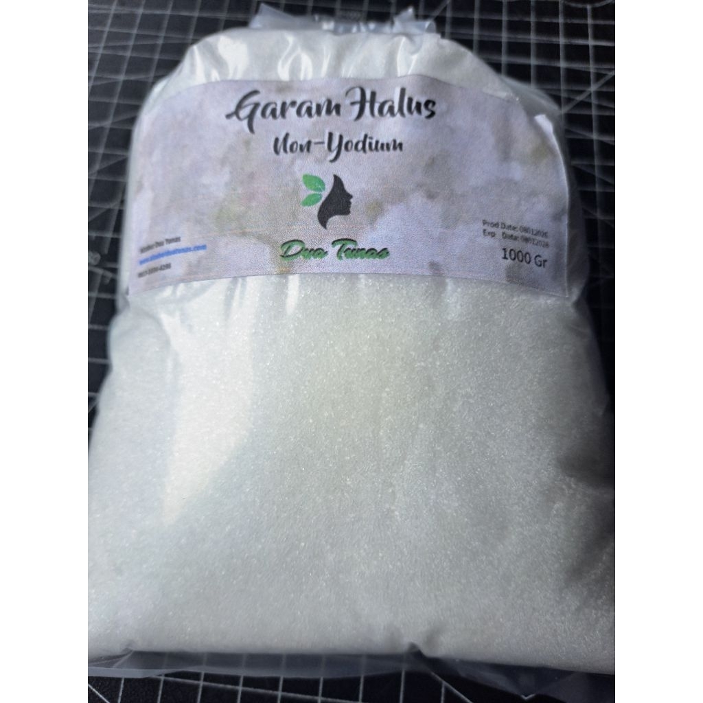Jual garam industri olahan / garam halus non yodium / garam industri ...