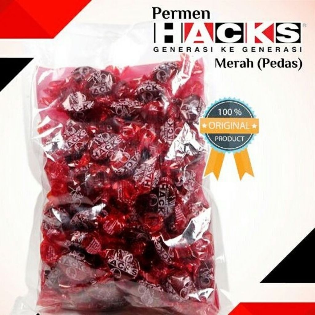 Jual Original Permen Legendaris Hacks 250gr | Shopee Indonesia