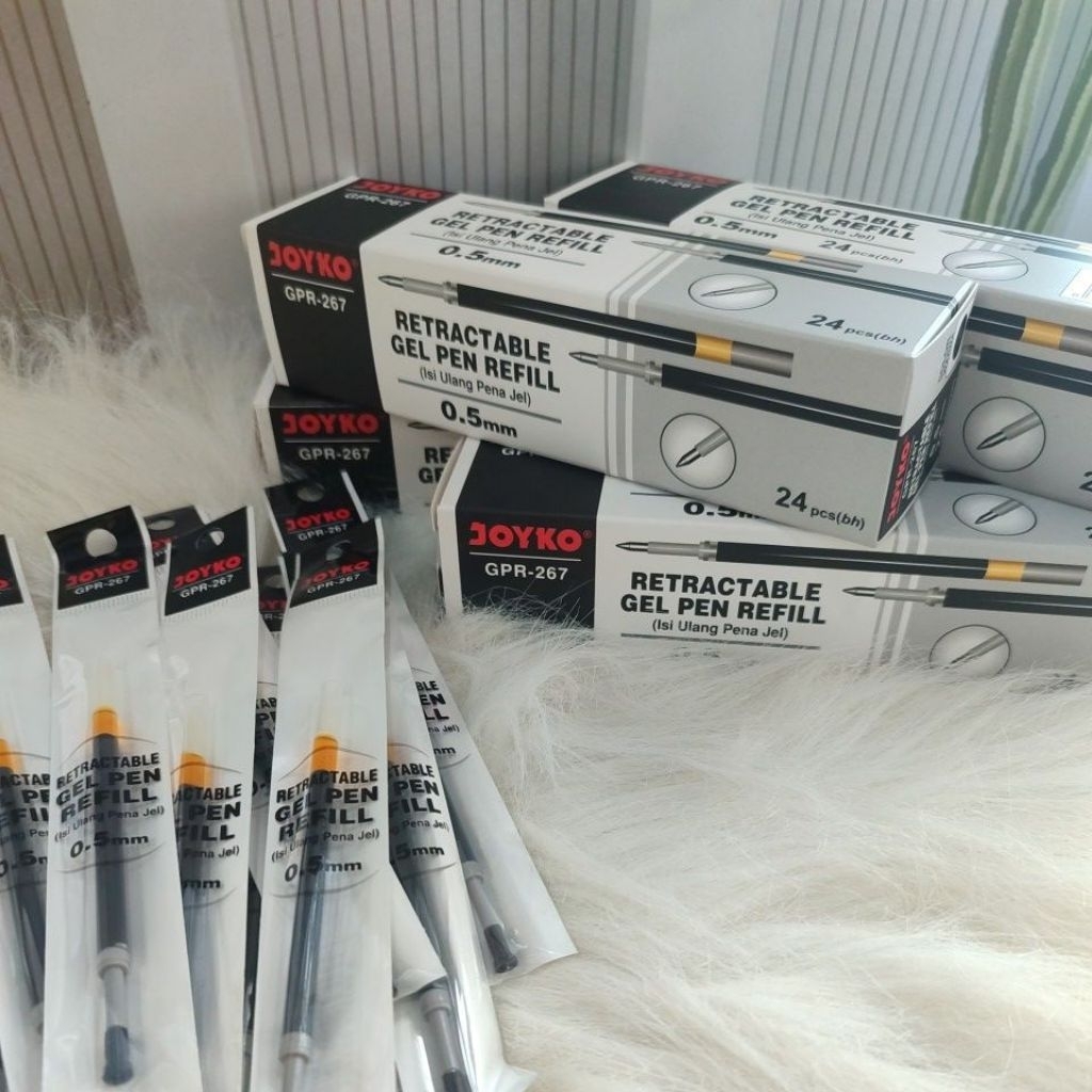 Jual (24pcs) Refil pena / isi pena cetekan gpr267 joyko | Shopee Indonesia