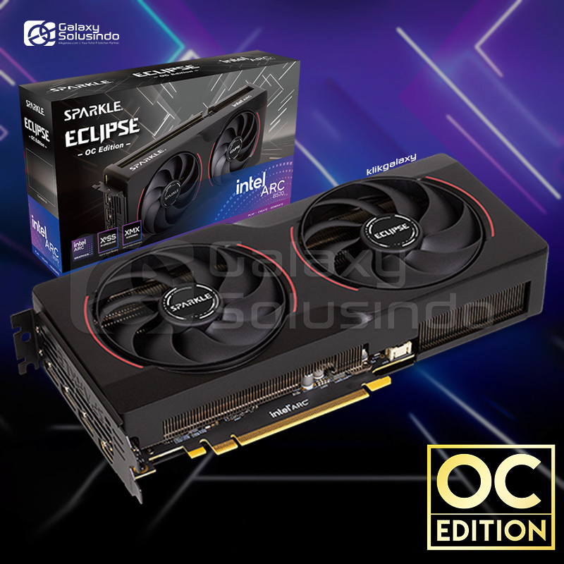 Jual SPARKLE Intel ARC B570 ECLIPSE 10GB OC GDDR6 - VGA Arc B570 DDR6 ...