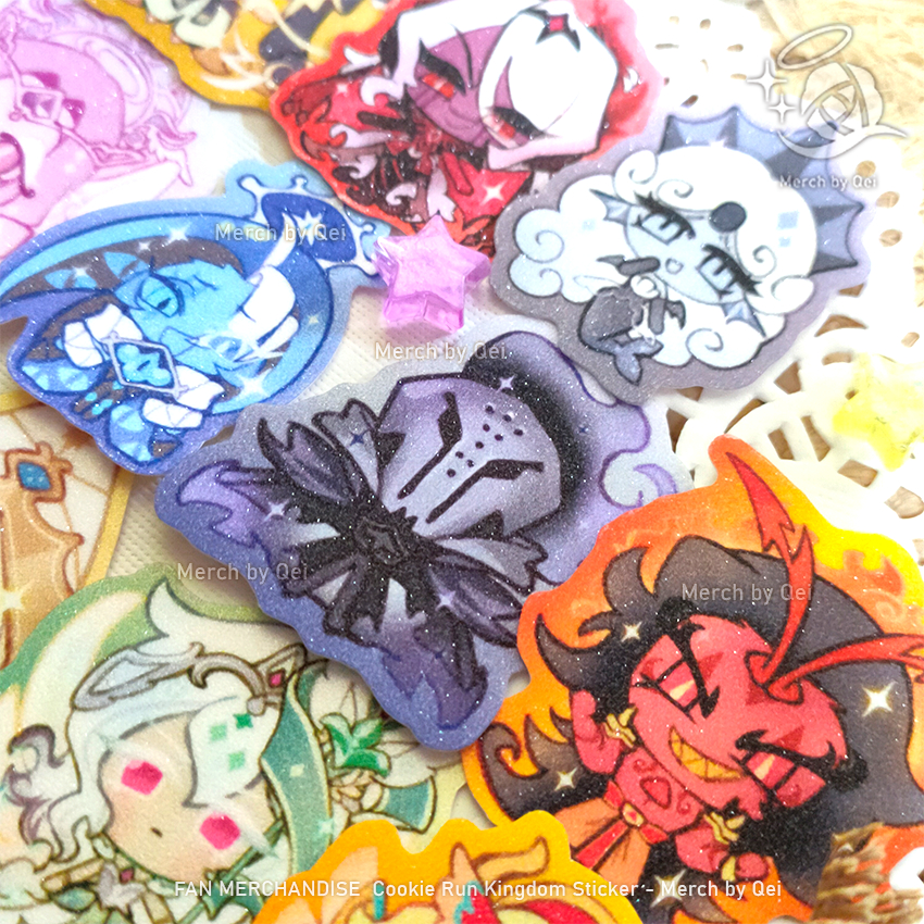 Jual [1PCS] Stiker COOKIE RUN KINGDOM Vinyl Sticker Fanart Merchandise ...