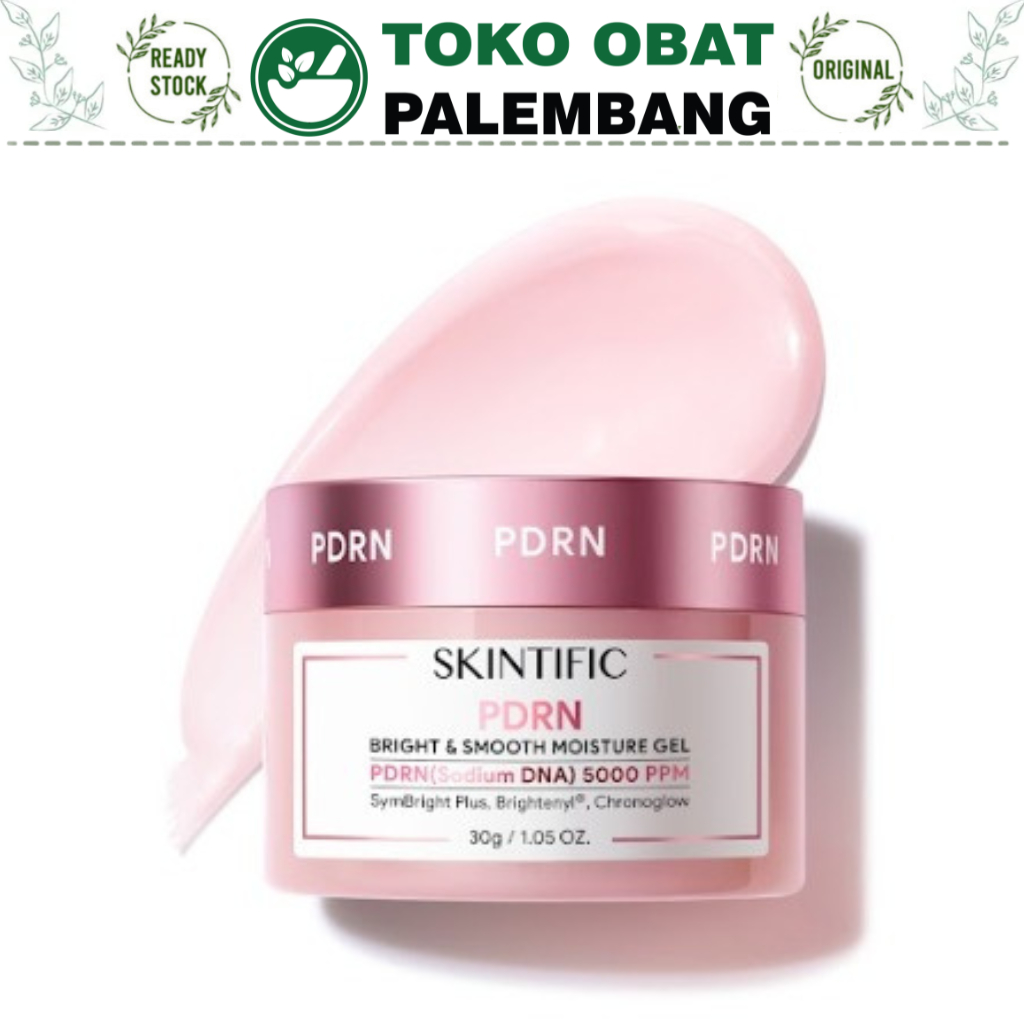 Jual SKINTIFIC PDRN BRIGHTSMOOTH MOISTURE GEL SODIUM DNA 5000 PPM ...