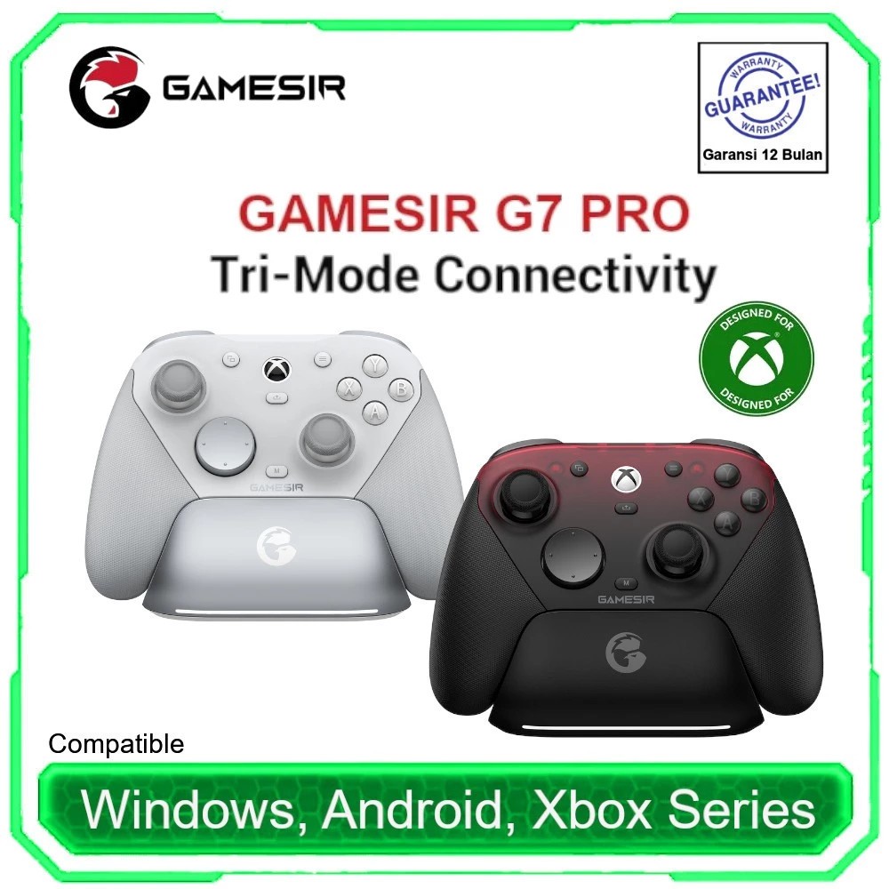 Jual GameSir G7 Pro Tri-Mode Mechanical Controller Gamepad Hall Effect ...