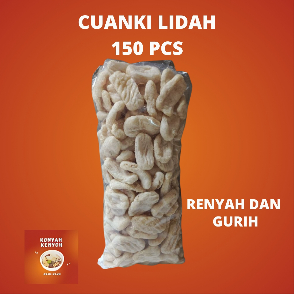 Jual Cuanki Lidah Isi 150 Pcs Asli Garut Penjual Tangan pertama gurih ...