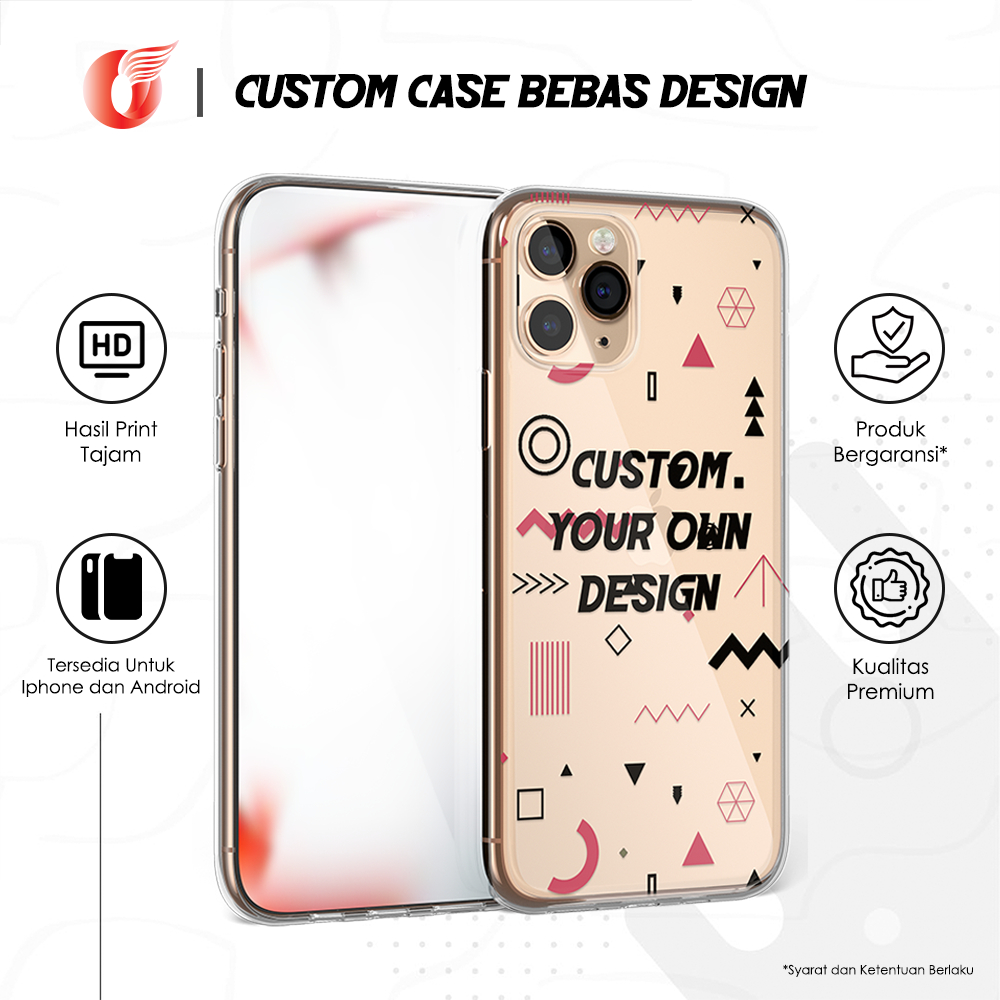 Jual Premium Custom Case Design Bebas (Semua Type HP) Iphone dan ...
