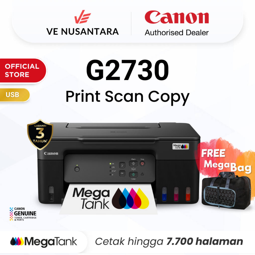 Jual Printer Canon G2730 Ink Tank All In One Print Scan Copy MacOS ...