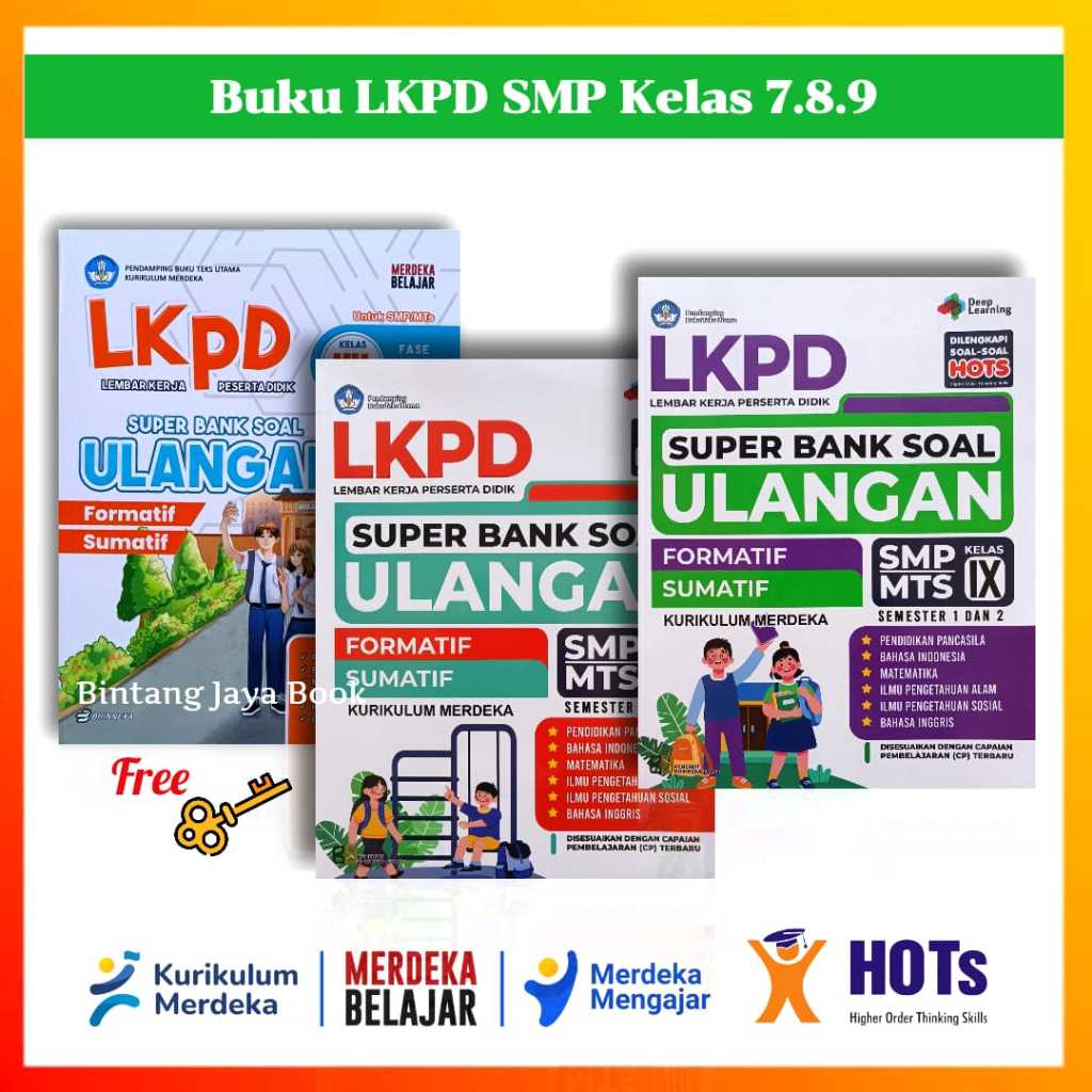 Jual Buku Lembar Kerja Peserta Didik/Buku LKPD SMP/MTs Kelas 7 8 9 ...