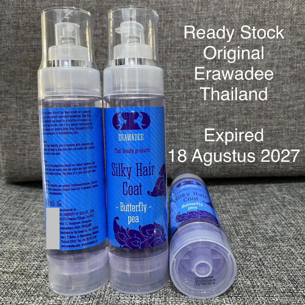 Jual Erawadee Silky Hair Coat with Butterfly Pea Original Erawadee ...