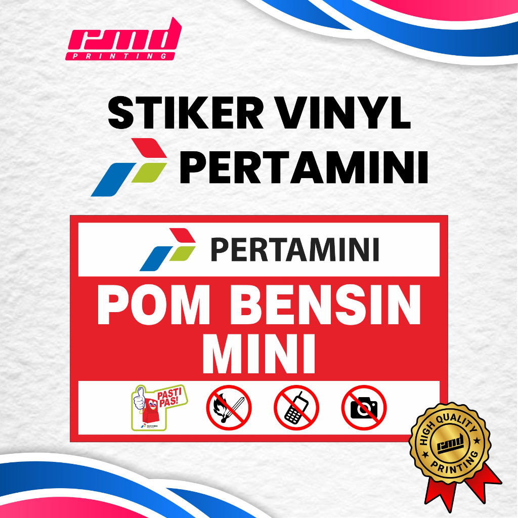 Jual Stiker Banner Spanduk Pertamini Pom Bensin Mini Awet Murah ...