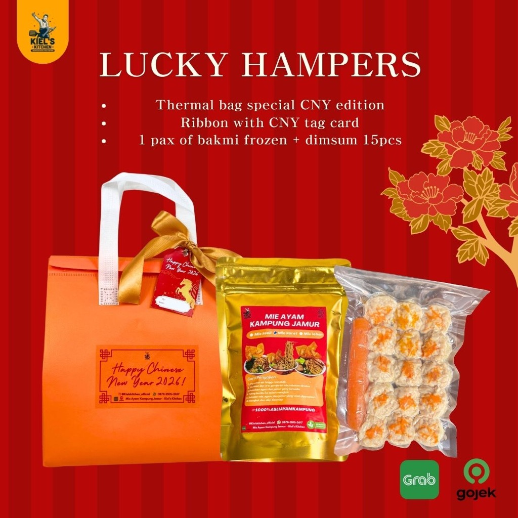 Jual Kiel's Kitchen - Hampers Imlek 1 pax Mie Ayam Kampung Jamur + 1 ...