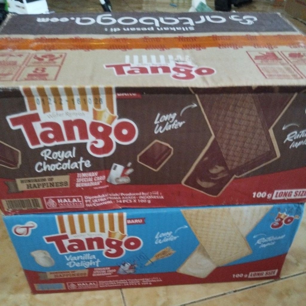 Jual Tango Wafer 100g 1 dus isi 24 Pcs - jajan Hajatan ecer 5000 an ...