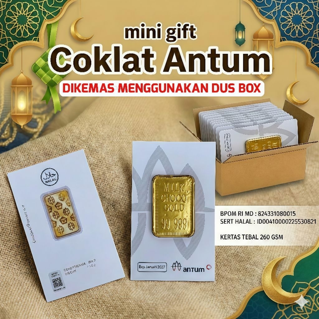 Jual Coklat Antum Mini Gift Souvenir Hadiah Unik Lucu | Shopee Indonesia
