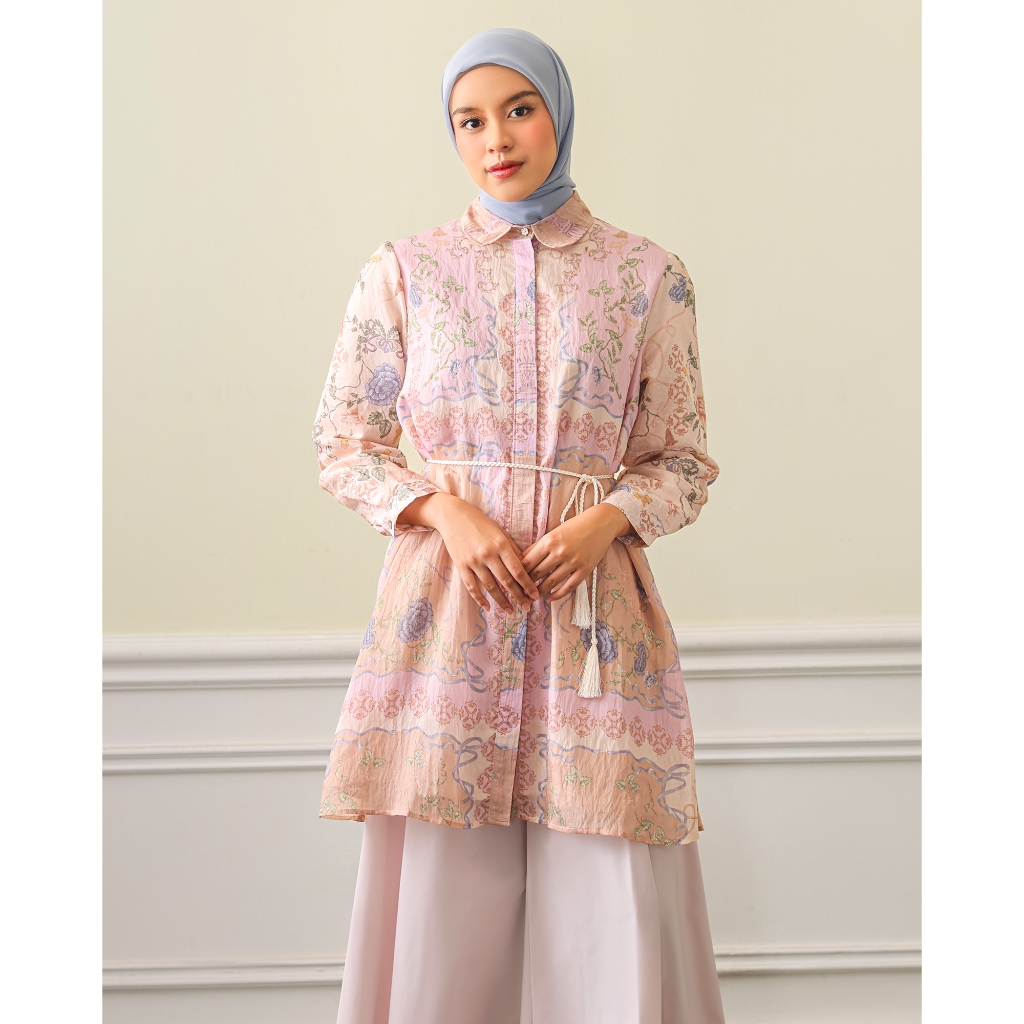 Jual Geulis.id ARSHEYA TUNIC / TUNIC WANITA / SARIMBIT LEBARAN / BAJU ...