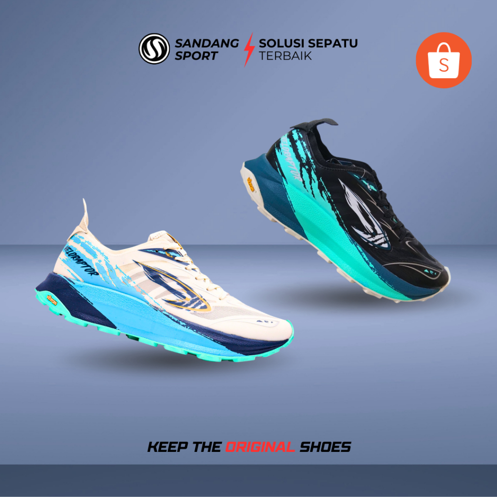 Jual SEPATU TRAIL 910 NINETEN YUZA VELORAPTOR ORIGINAL VIBRAM | Shopee ...