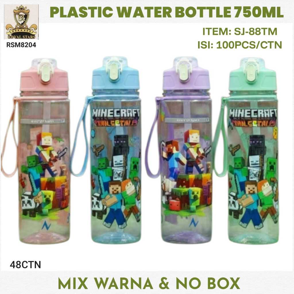 Jual BOTOL ANOMALI TUNG TUNG SAHUR / Karakter MINECRAFT / Botol Minum ...