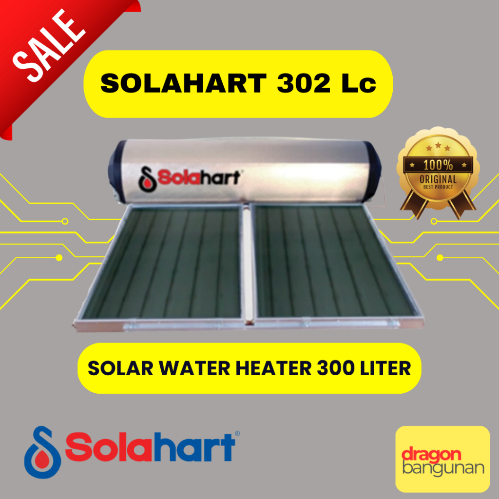 Jual Pemanas Air Solahart 302 Lc - Solar Water Heater Solahart 300 ...