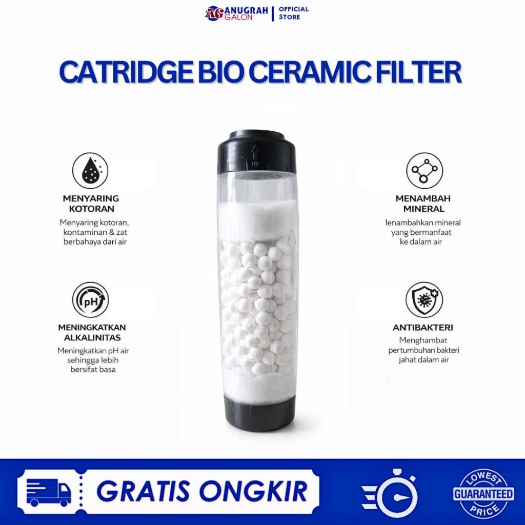 Jual Catridge Bio Ceramic Ball 10 inch - Catridge Filter 10 inch ...