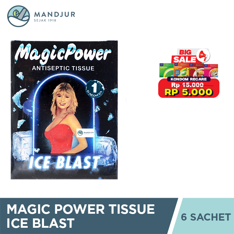 Jual Tissue Magic Power Ice Blast | Shopee Indonesia