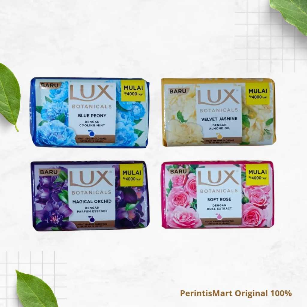Jual LUX Botanicals Sabun Batang 75gr Bisa Satuan/Paket Hemat | Shopee ...