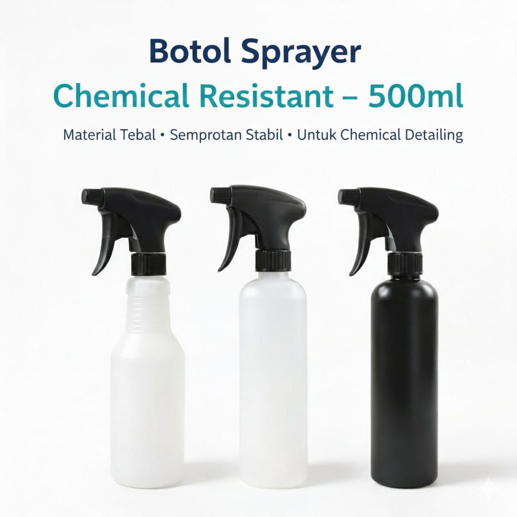 Jual Botol Sprayer 500ml Chemical Resistant Tebal - Botol Semprot Tahan ...