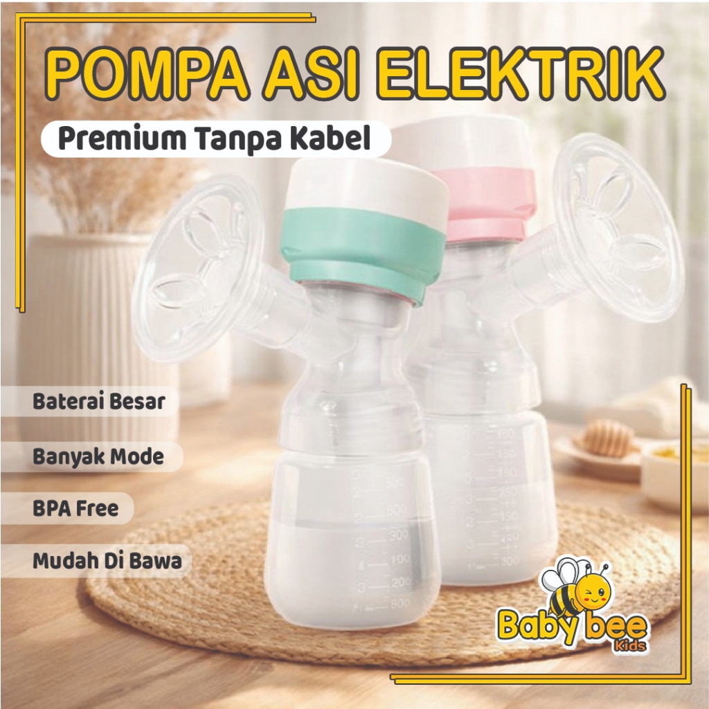 Jual POMPA ASI ELEKTRIK Tanpa Kabel BREAST PUMP ELECTRIC Otomatis ...