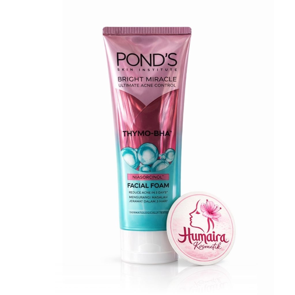 Jual Ponds Bright Miracle Ultimate Acne Control Thymo BHA Facial Foam ...