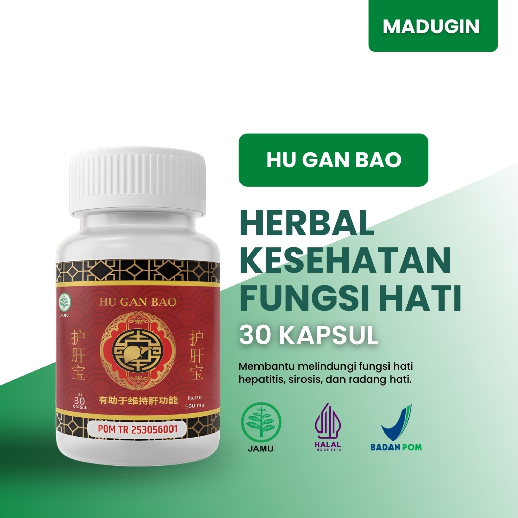 Jual Hu Gan Bao Obat Herbal Fungsi Hati Liver Membantu hepatitis ...