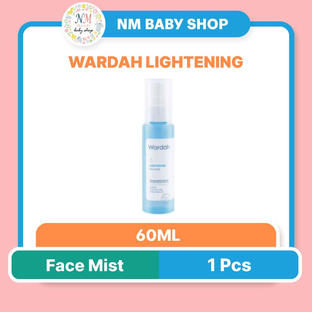 Jual WARDAH LIGHTENING FACE MIST 60ML - 3-in-1 mist untuk primer make ...