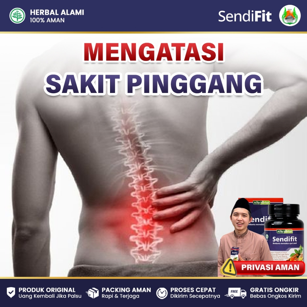 Jual Obat Sakit Pinggang Sampai Kaki Sakit Bokong Saraf Kejepit ...