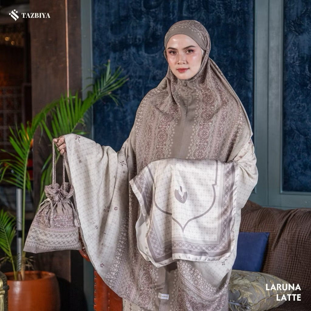 Jual MUKENA TAZBIYA LARUNA SERIES | MUKENA RAYON DEWASA 2IN SET SAJADAH ...