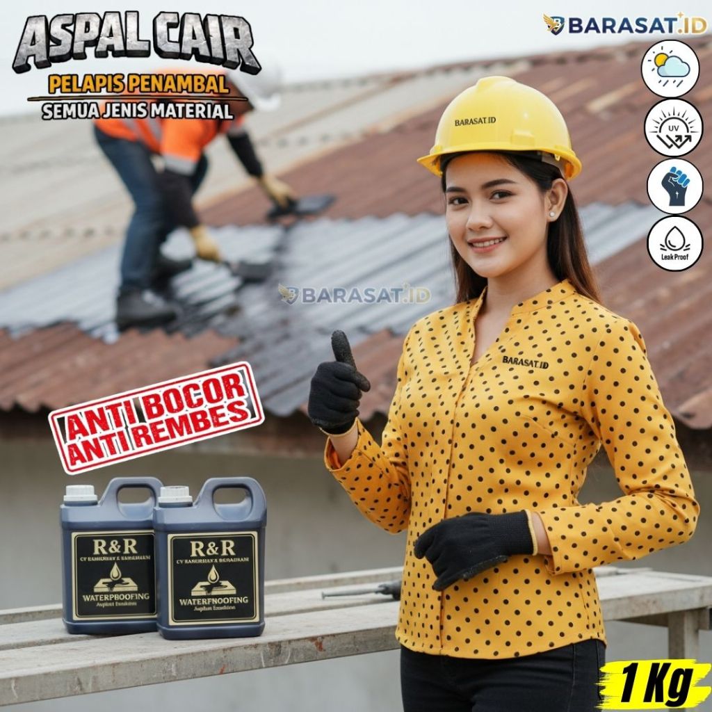 Jual Cat Dak Beton Terbaik Pelapis Bak Anti Retak Daya Rekat Kuat Tahan ...