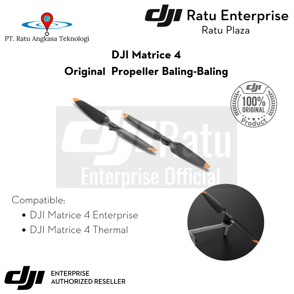 Jual Propeller Baling-Baling DJI Matrice 4 Enterprise Matrice 4 Thermal ...