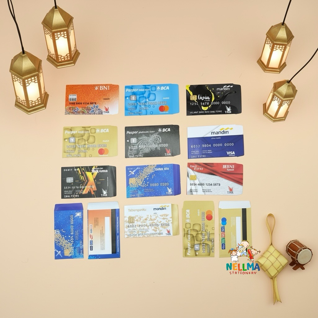 Jual AMPAU AMPLOP LEBARAN ATM MEDIUM ISI 100 LEMBAR | Shopee Indonesia