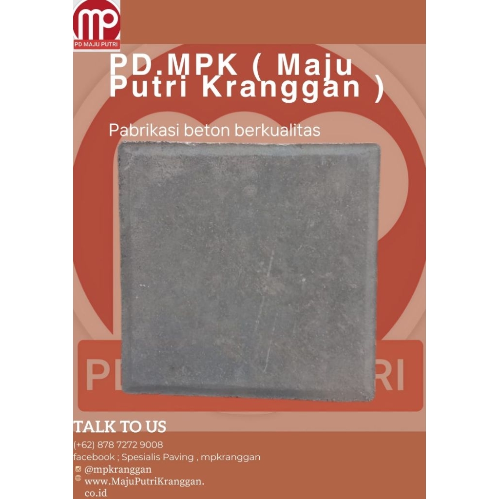 Jual paving blok ubin 21x21 persegi | Shopee Indonesia