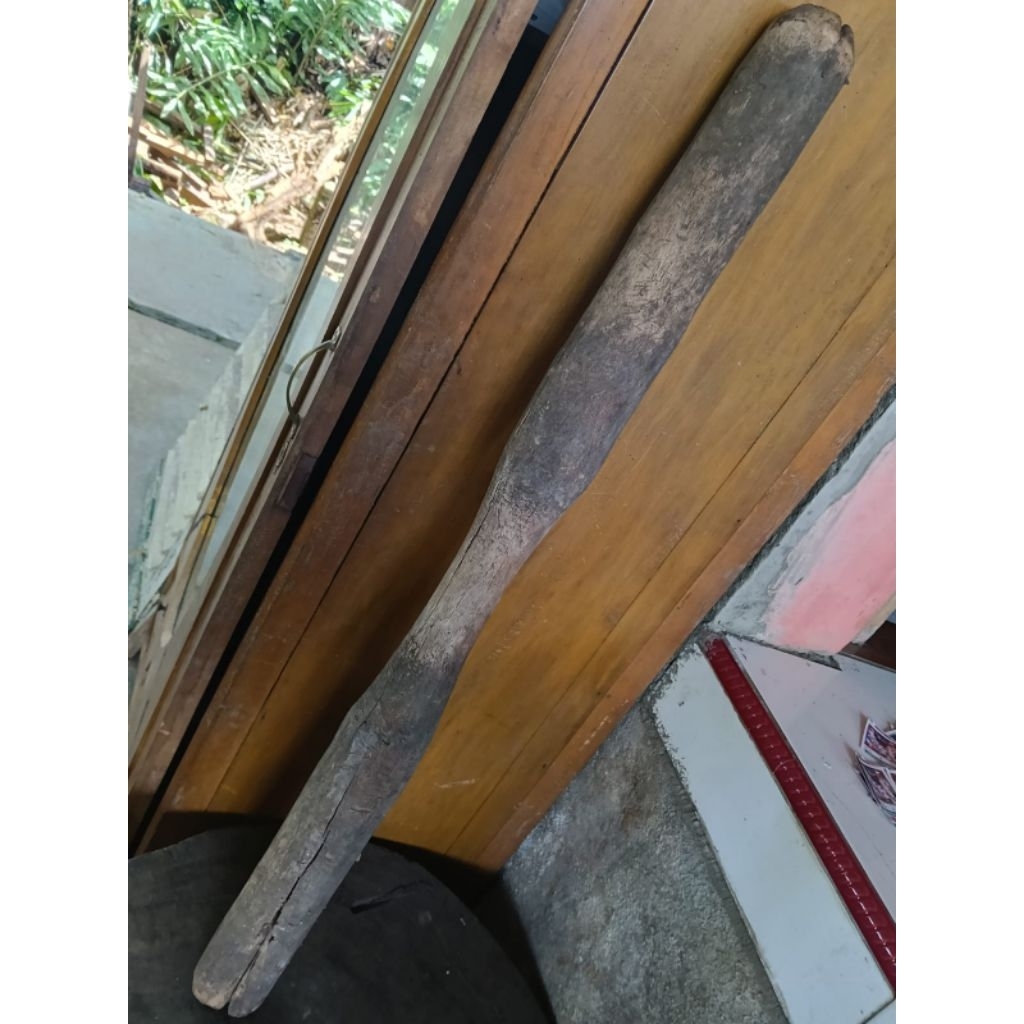 Jual Alu kayu jati lawas panjang antik jadul | Shopee Indonesia