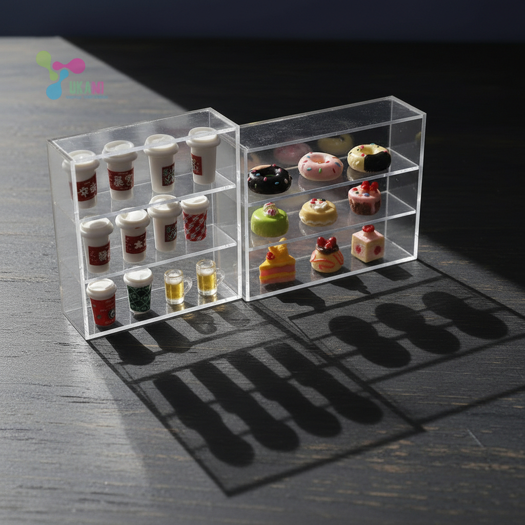 Jual Rak Display Akrilik Mini Tempat Miniatur Organizer Koleksi ...