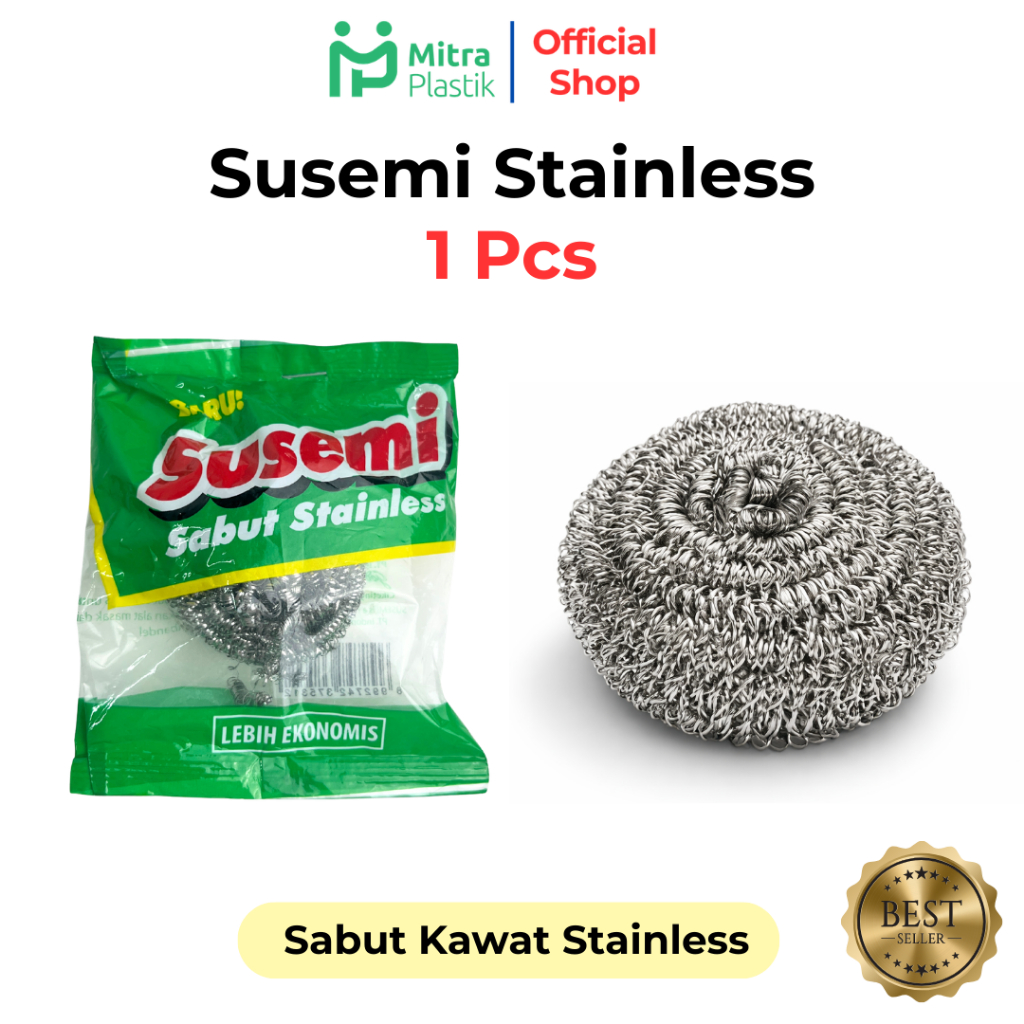 Jual Susemi Stainless Susemi Sabut Cuci Piring Sponge Cuci Piring ...