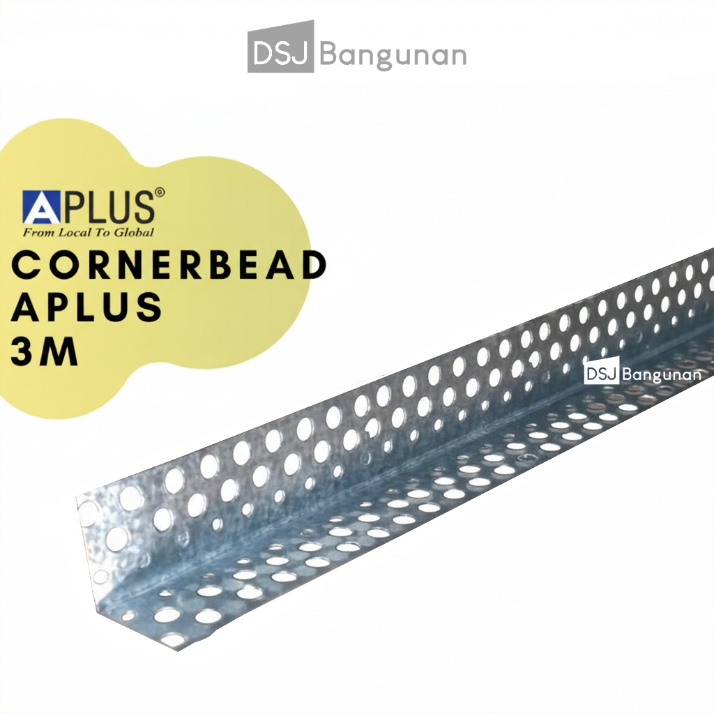 Jual Corner Bead Cornerbit Gypsum Sudut Pelindung Plafon Partisi ...