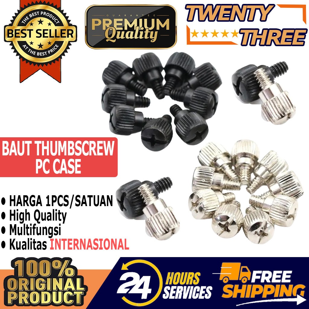 Jual Thumb Screw Baut Mur Sekrup Screws PC Tutup Case Casing SSD HDD ...