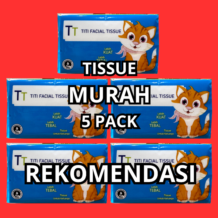 Jual Tisu Titi Terbaru Paket 5 Pcs Tissue Lembut Dan Hemat | Shopee ...