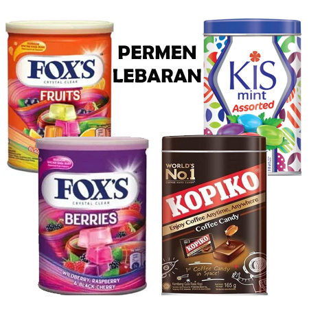 Jual Permen Lebaran | KIS Mint Assorted Festive Kaleng | Fox Kaleng ...