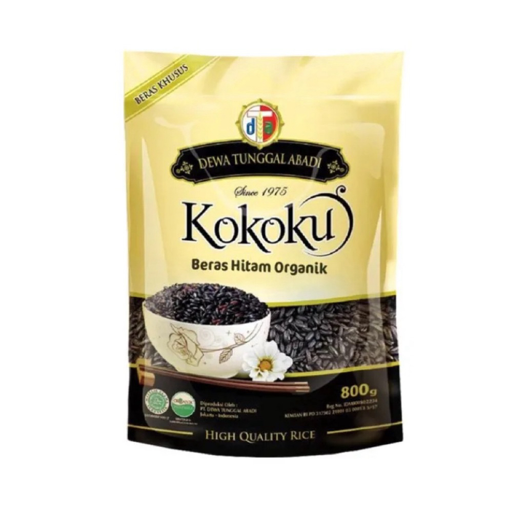 Jual Kokoku Beras Hitam Organik 800gram | Shopee Indonesia
