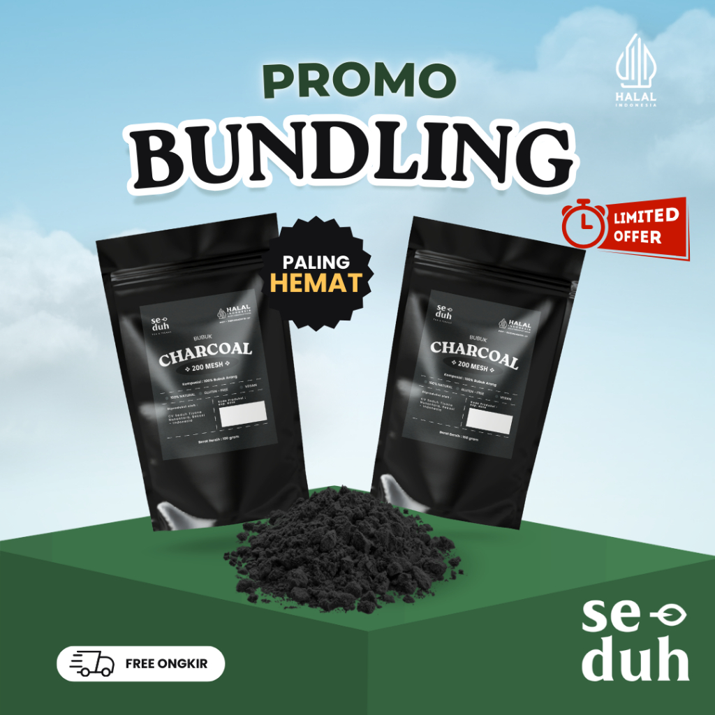 Jual SEDUH TEA & TISANE | Activated Charcoal Powder / Bubuk Arang ...