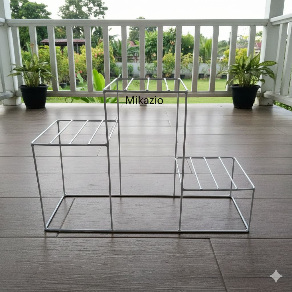 Jual Rak Pot Bunga 3 Susun/Dudukan Rak Pot Bunga 3 Tingkat/Tempat Rak ...