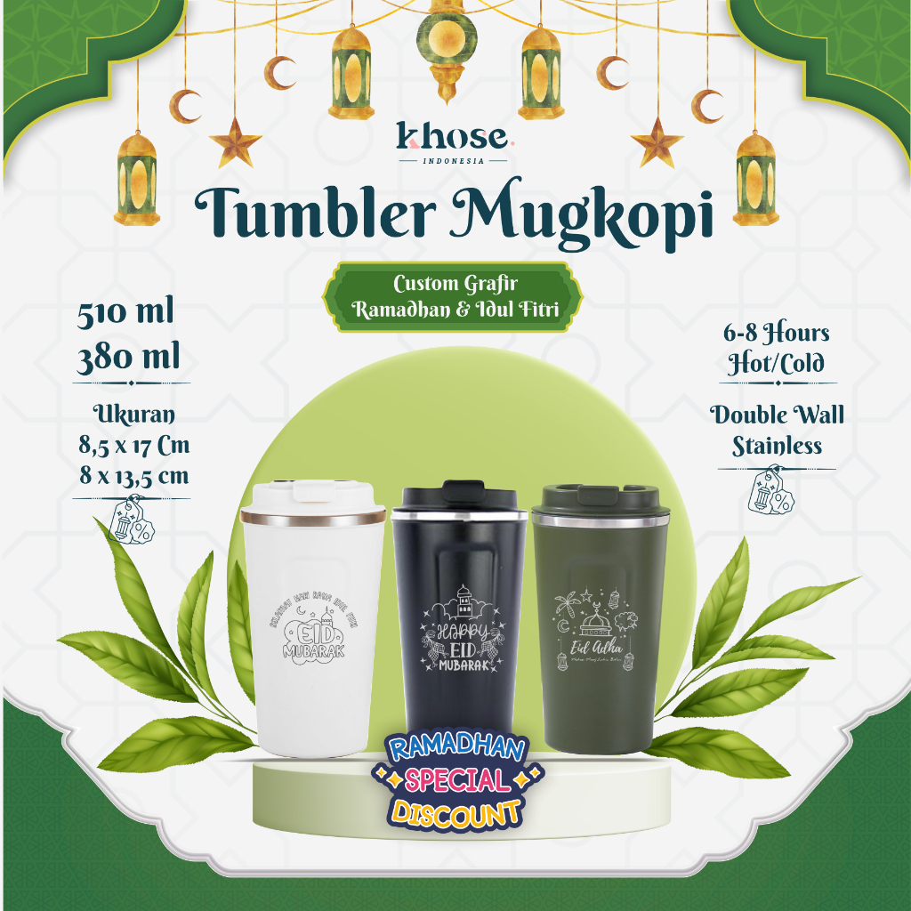 Jual Tumbler Botol Tumblr Custom Mug Kopi / Customm Grafir Nama Logo ...