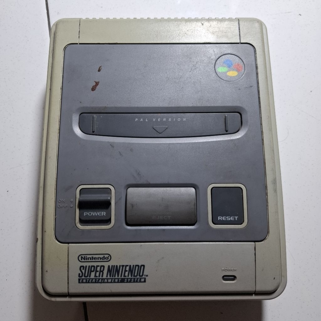 Jual Console Super Nintendo NES PAL Control Deck Classic Original ...
